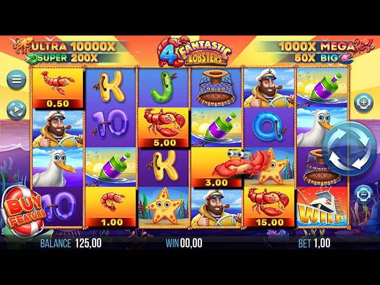4 Fantastic Lobsters | Play Slot Games Online at FanDuel Casino