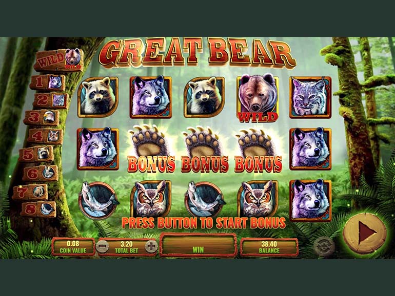 Great Bear | Play Slot Games Online at Stardust Casino