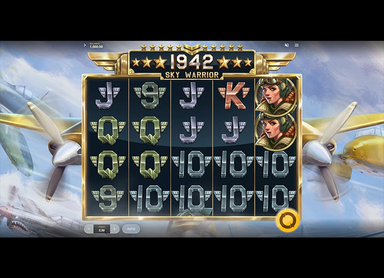 1942 Sky Warrior | Play Slot Games Online at FanDuel Casino