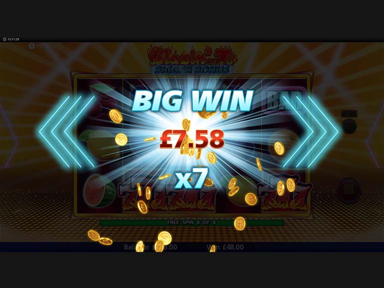 Blazing Hot 7's Bigger Bonus | Play Slot Games Online at FanDuel Casino