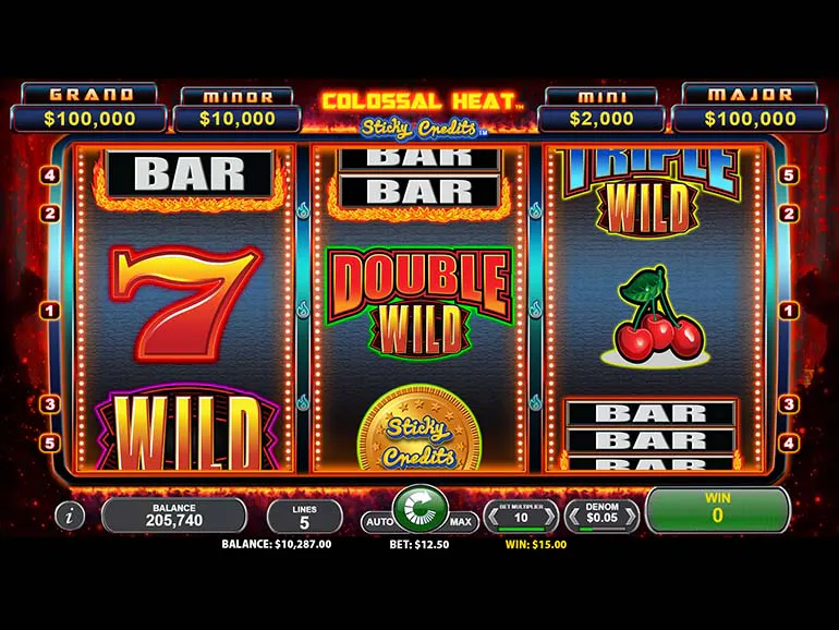 Colossal Heat Sticky Credits | Play Slot Games Online at FanDuel Casino