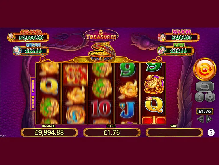 5 Treasures | Play Slots Games Online at FanDuel Casino