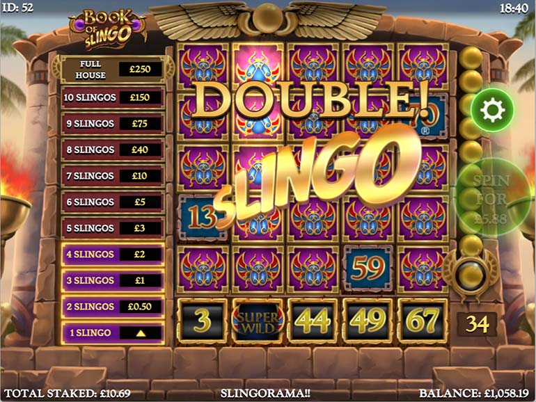 Book of Slingo | Play Slots Games Online at FanDuel Casino