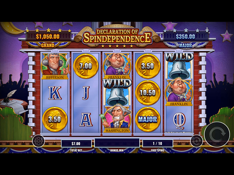 Declaration of Spindependence | Play Slot Games Online at FanDuel Casino