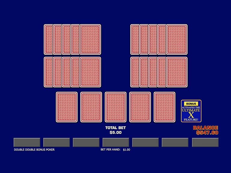 Ultimate X Five Play | Play Table Games Online at FanDuel Casino