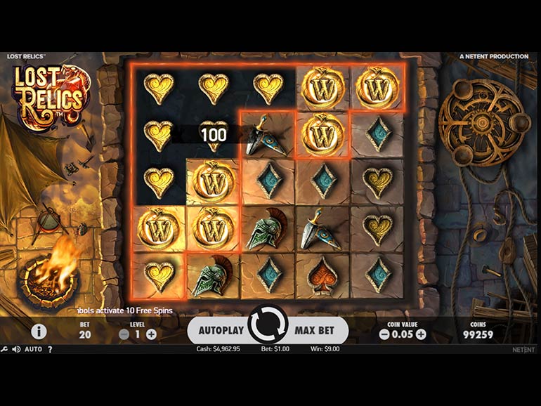 Lost Relics | Play Slots Games Online at FanDuel Casino