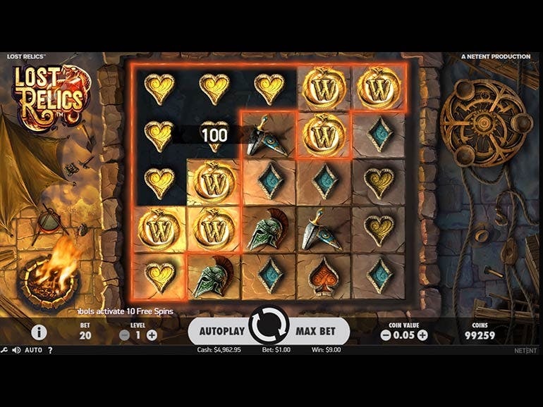 Lost Relics | Play Slots Games Online at FanDuel Casino