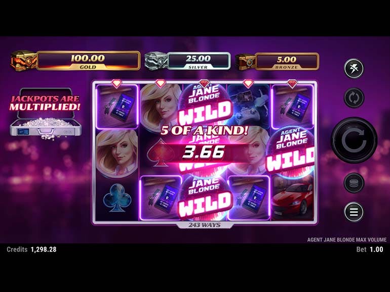 Agent Jane Blonde Max Volume | Play Slot Games Online at FanDuel Casino