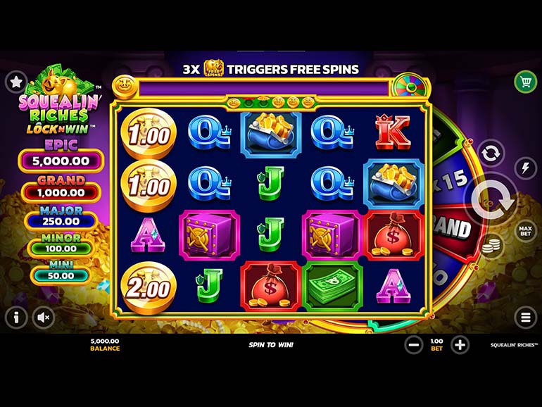Squealin' Riches | Play Slot Games Online at FanDuel Casino