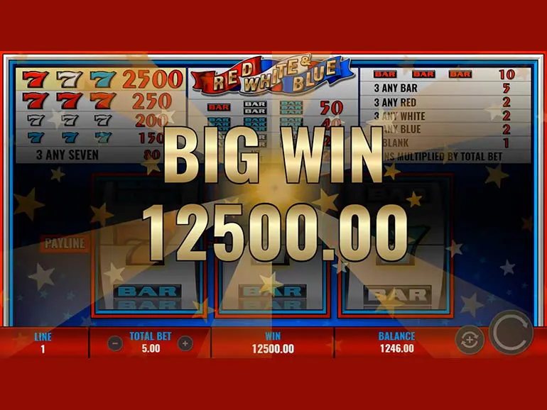 Red, White and Blue | Play Slots Games Online at FanDuel Casino