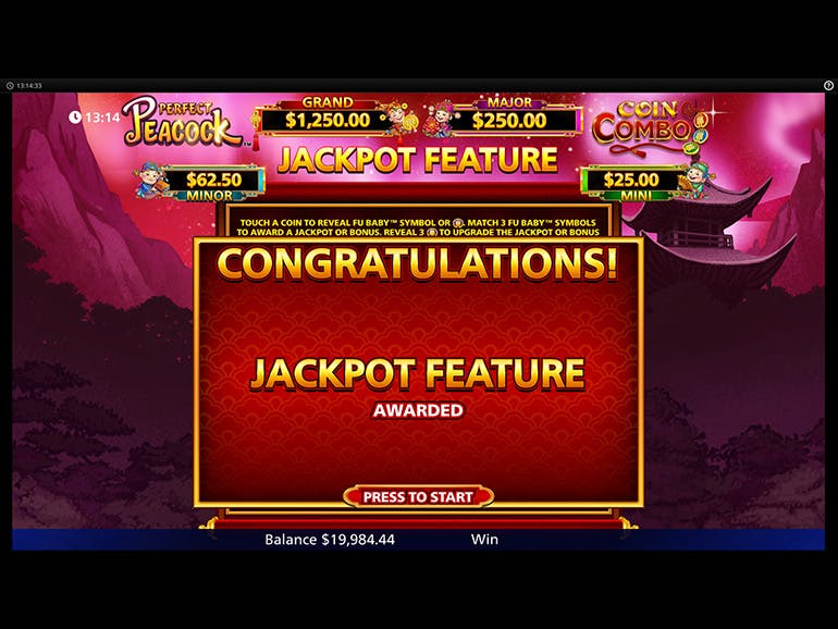 Perfect Peacock Coin Combo | Play Slot Games Online at FanDuel Casino