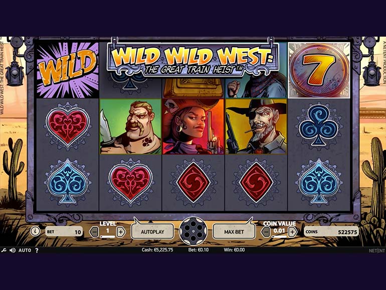 Wild Wild West: The Great Train Heist | Play Slots Games Online at ...