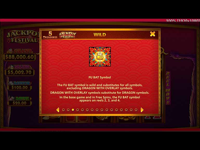 5 Treasures Jackpot Festival | Play Slot Games Online at FanDuel Casino