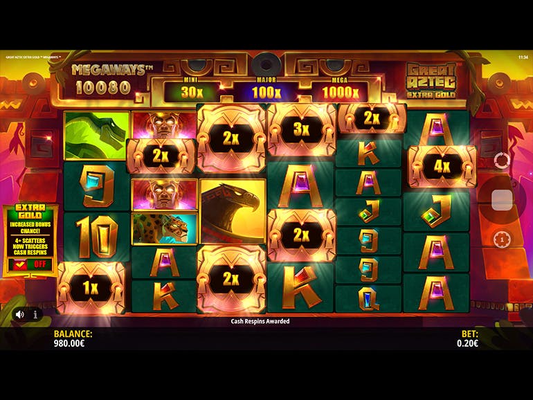 Great Aztec Extra Gold Megaways | Play Slot Games Online at FanDuel Casino