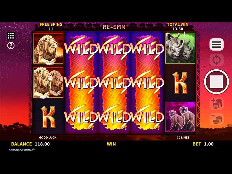 Animals Of Africa | Play Slot Games Online at FanDuel Casino