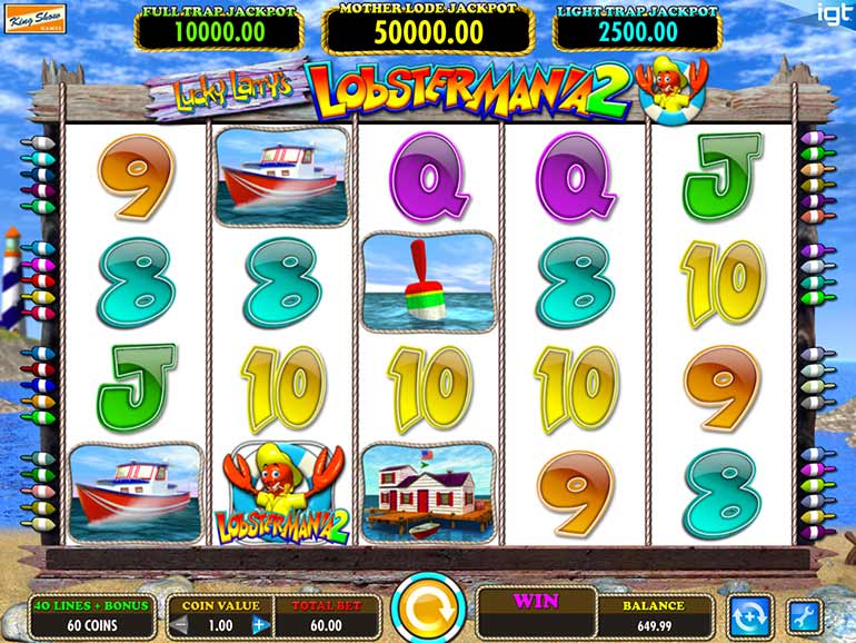 Lucky Larry Lobstermania 2 | Play Slots Games Online at Mohegan Sun Casino