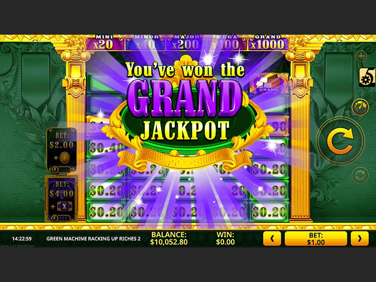 Green Machine Racking Up Riches 2 | Play Slots Games Online at FanDuel ...