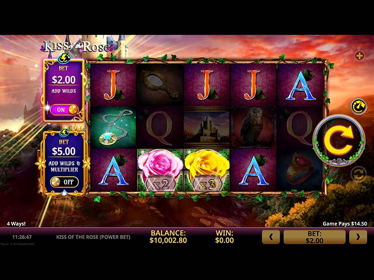 Kiss of the Rose | Play Slot Games Online at FanDuel Casino