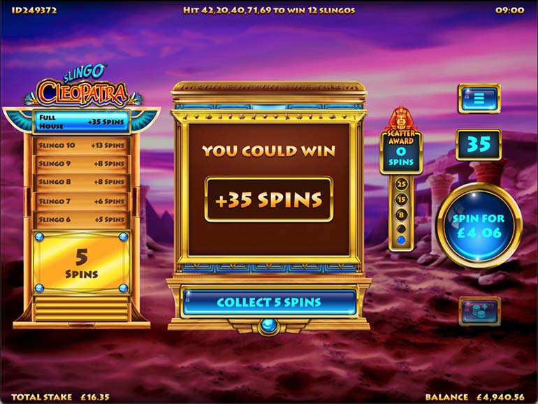 Slingo Cleopatra | Play Slot Games Online at FanDuel Casino