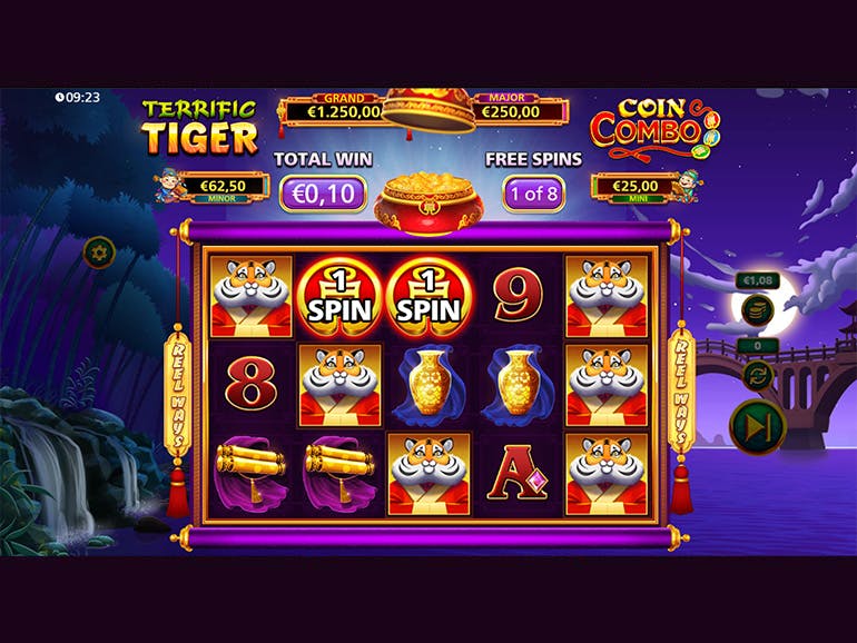 Terrific Tiger Coin Combo | Play Slot Games Online at FanDuel Casino