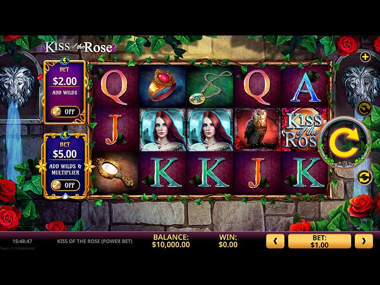 Kiss of the Rose | Play Slot Games Online at FanDuel Casino