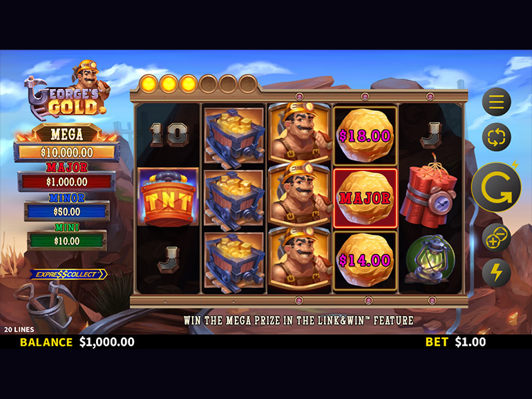 George's Gold | Play Slot Games Online at FanDuel Casino