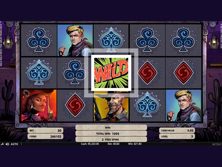 Wild Wild West: The Great Train Heist | Play Slots Games Online at ...