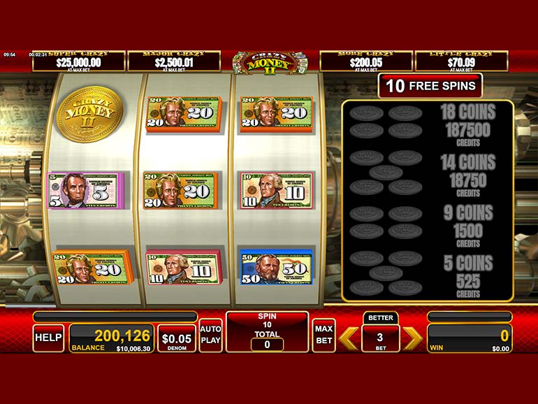 Crazy Money II | Play Slot Games Online at FanDuel Casino