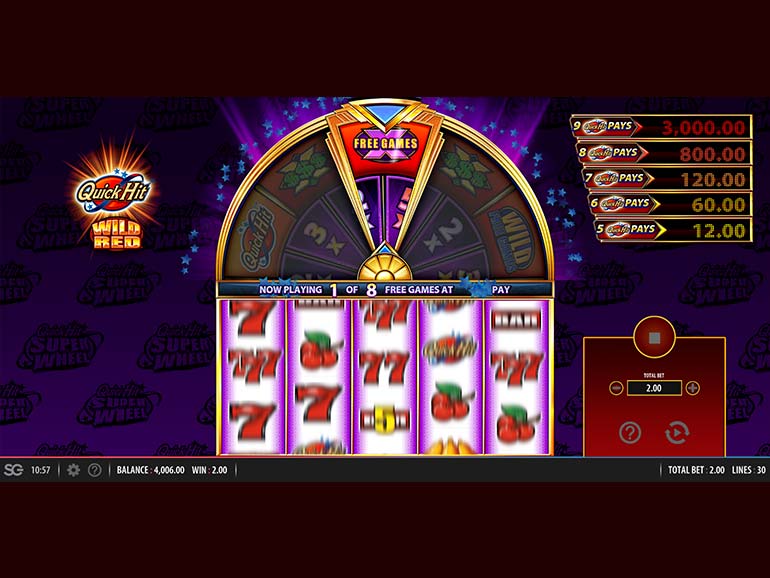Quick Hit Super Wheel Wild Red | Play Slots Games Online at FanDuel Casino