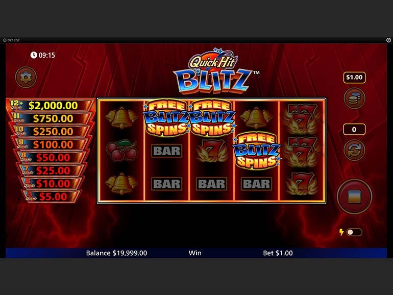 Quick Hit Blitz Red | Play Slot Games Online at FanDuel Casino