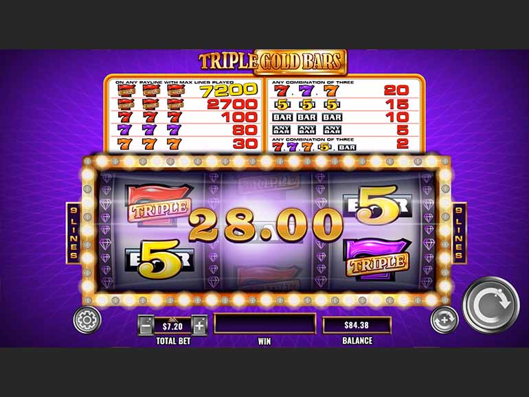 Triple Gold Bars | Play Slot Games Online at FanDuel Casino