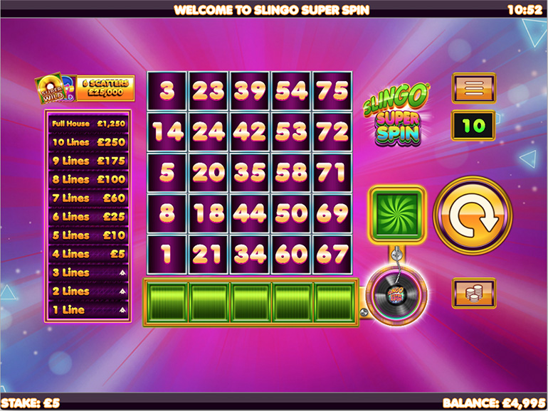 Slingo Super Spin | Play Slot Games Online at FanDuel Casino