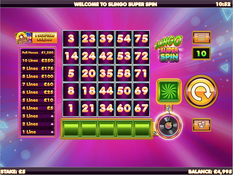 Slingo Super Spin | Play Slot Games Online at FanDuel Casino