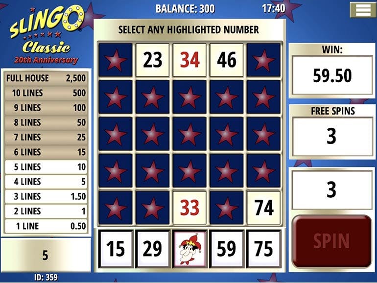 Slingo Classic | Play Slot Games Online at FanDuel Casino