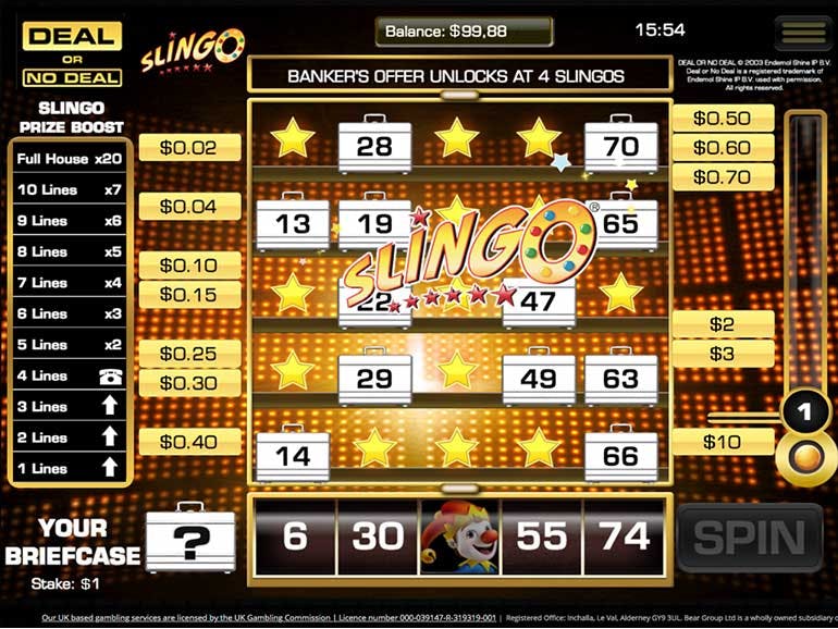 Slingo Deal Or No Deal | Play Slot Games Online at FanDuel Casino