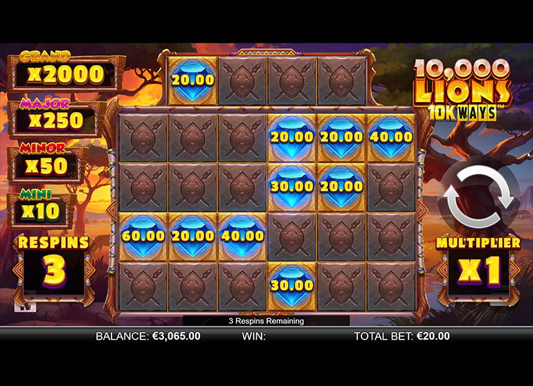 10,000 Lions 10K Ways | Play Slot Games Online at Mohegan Sun Casino