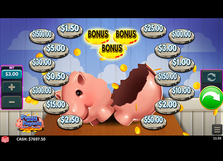 Piggy Payouts Bank Buster LuckyTap | Play Slot Games Online at Mohegan ...