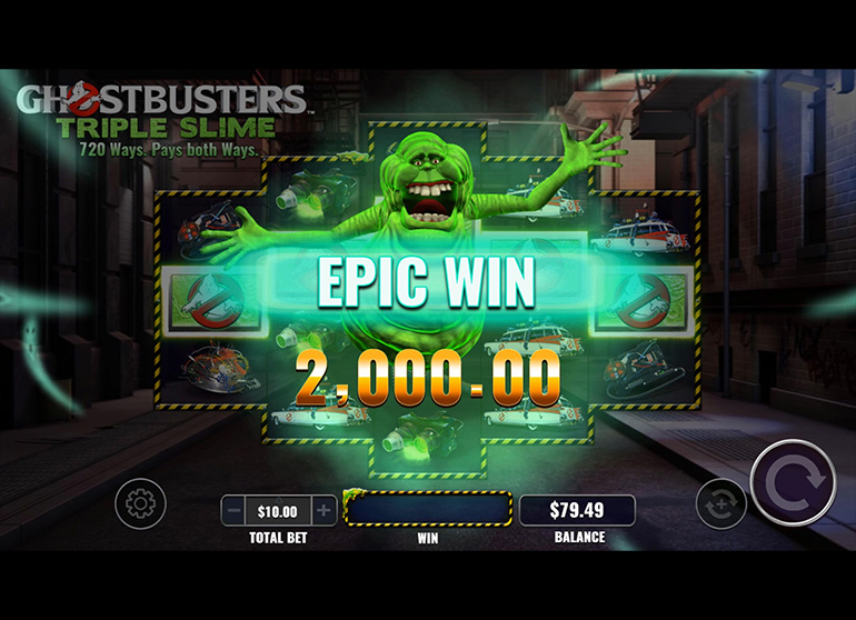 Ghostbusters Triple Slime | Play Slot Games Online at Mohegan Sun Casino