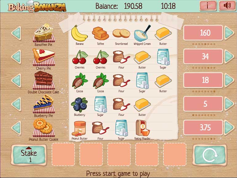 Baking Bonanza | Play Slot Games Online at FanDuel Casino