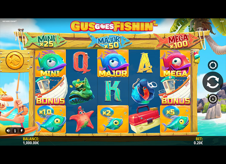 Gus Goes Fishing Bonus Buy | Play Slot Games Online at FanDuel Casino