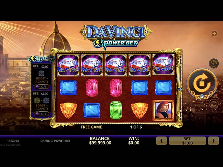 Da Vinci Power Bet | Play Slot Games Online at FanDuel Casino