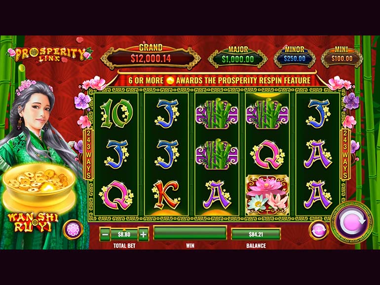 Prosperity Link - Wan Shi Ru Yi | Play Slot Games Online at Mohegan Sun ...