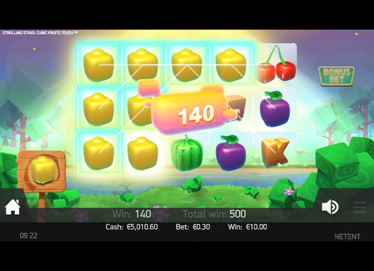 Strolling Staxx: Cubic Fruits | Play Slot Games Online at FanDuel Casino
