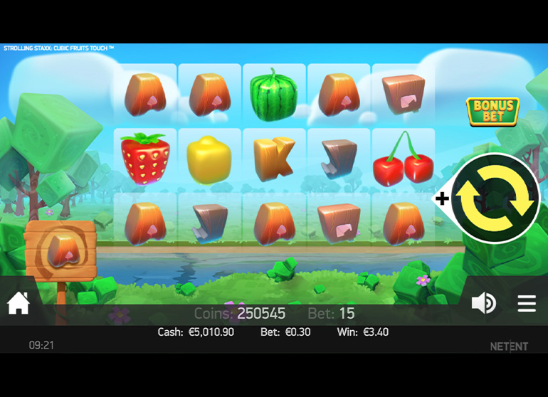 Strolling Staxx: Cubic Fruits | Play Slot Games Online at FanDuel Casino