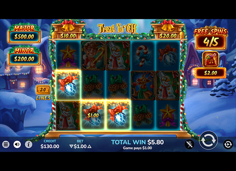 Treat Yo' Elf | Play Slot Games Online at FanDuel Casino
