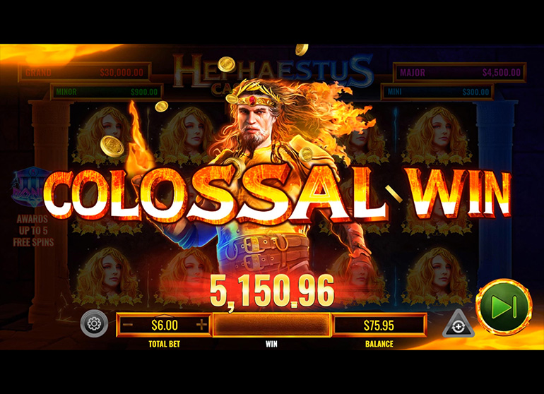 Cash Eruption Hephaestus | Play Slot Games Online at FanDuel Casino