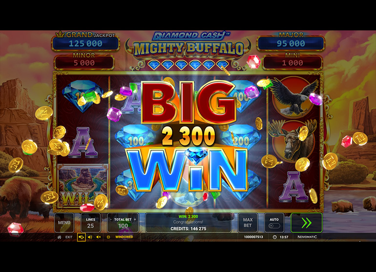 Diamond Cash Mighty Buffalo | Play Slot Games Online at Fanduel Casino