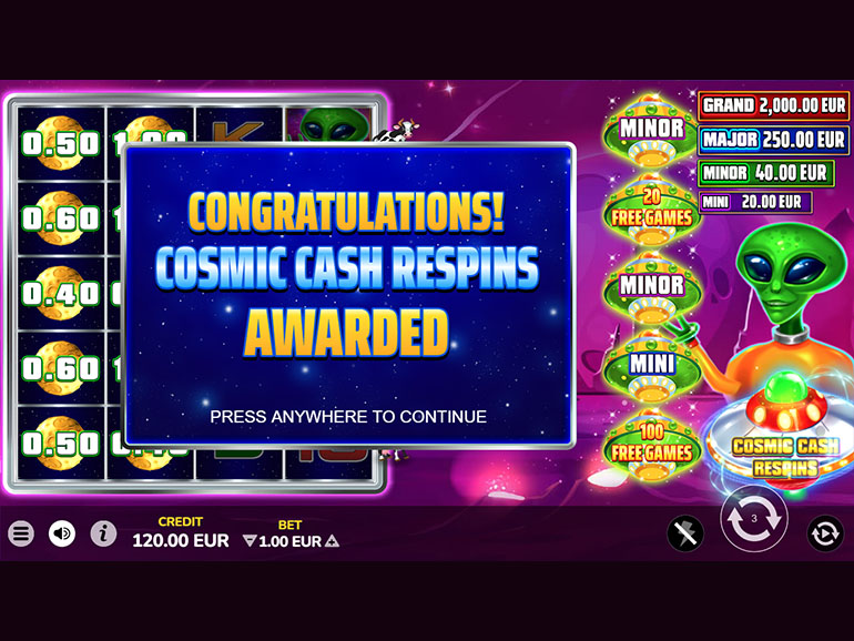 Cosmic Cash | Play Slot Games Online at FanDuel Casino