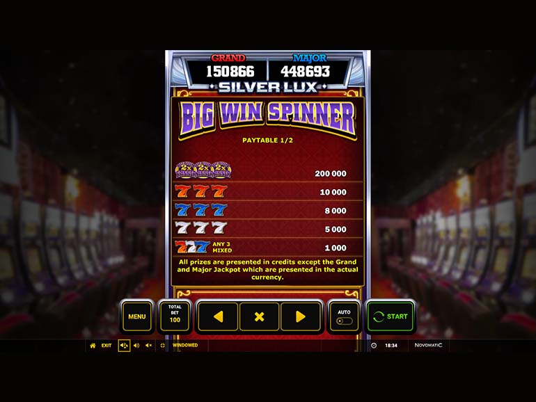 Silver Lux Big Win Spinner | Play Slot Games Online at Fanduel Casino