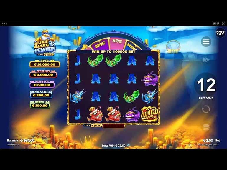 Bling Bling Penguin | Play Slot Games Online at FanDuel Casino